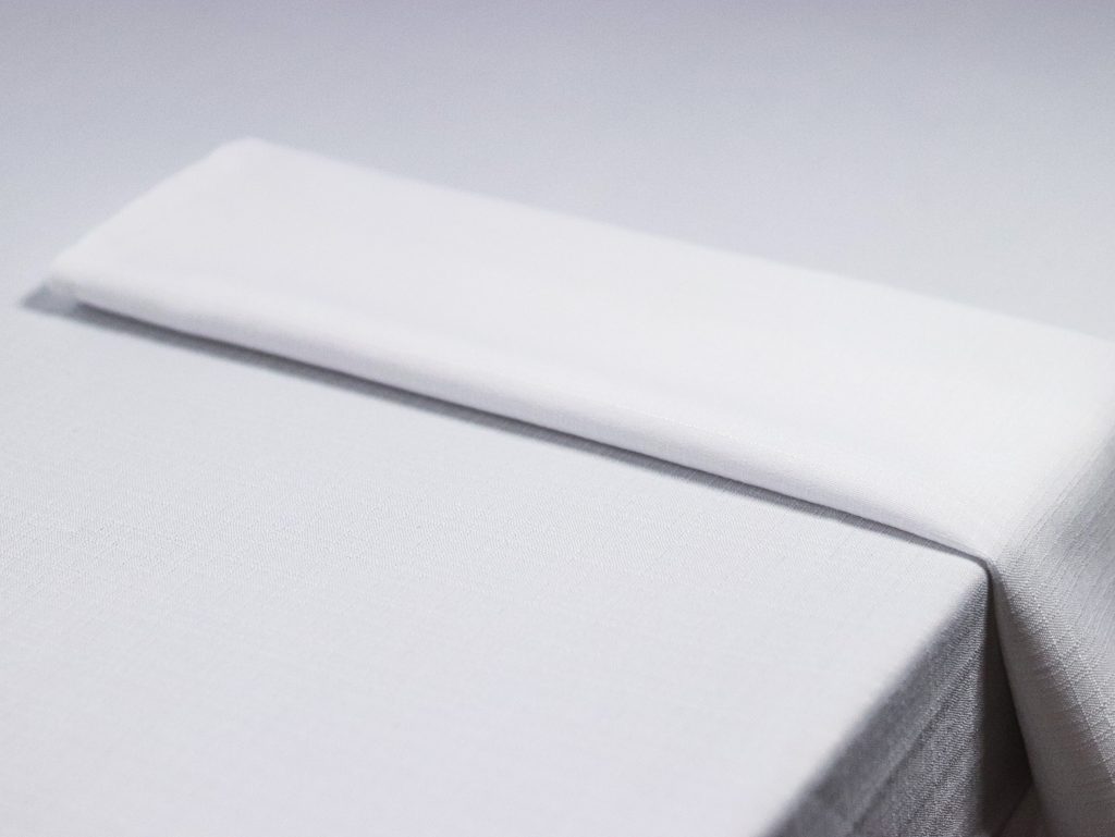 White Napkin - Something Borrowed Decor Hire